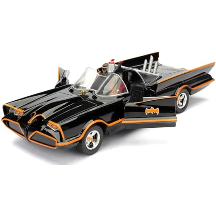 Jada Batman 1966 Classic Batmobile 1:24, detailgetreues Modellfahrzeug ...