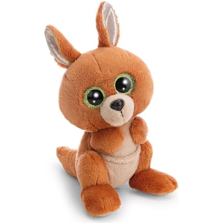 NICI Kuscheltier GLUBSCHIS Känguru Kanni-Manni 15cm, braun, aus ...