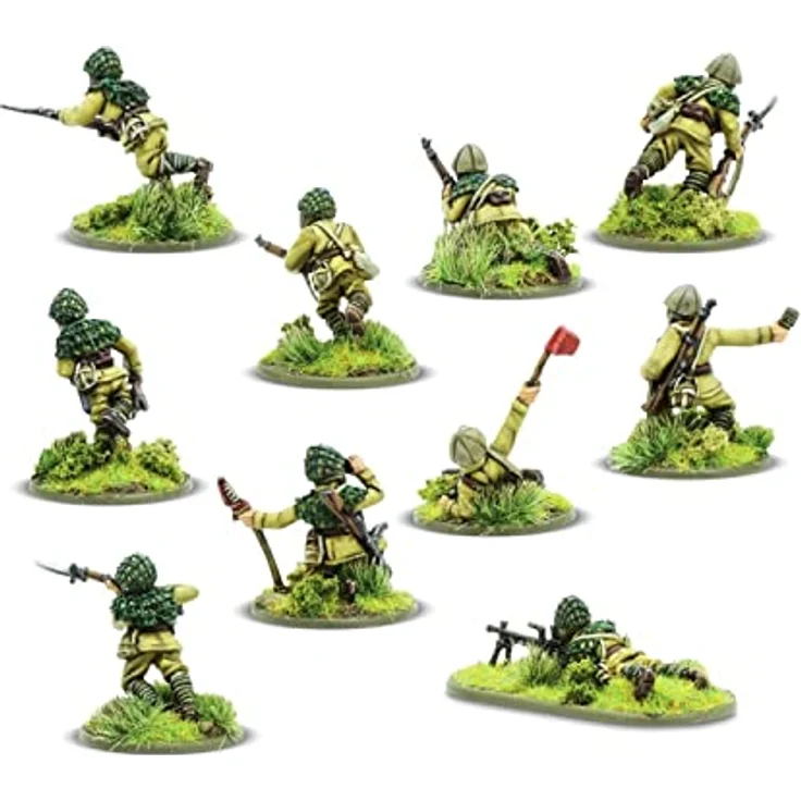 Warlord Games Bolt Action Japanese Army Teishin Shudan Fallschirmjäger ...