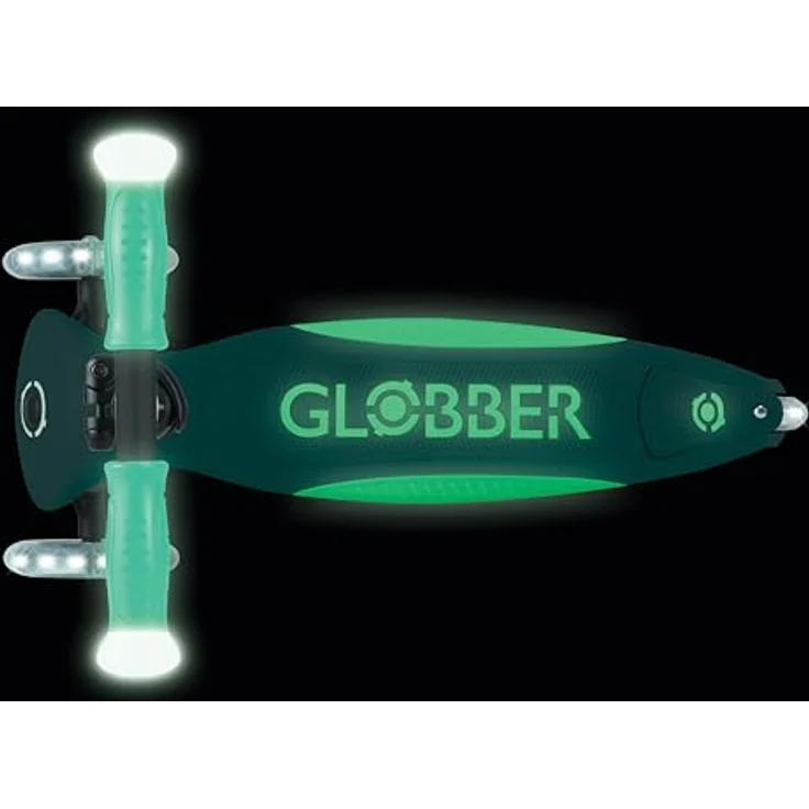 GLOBBER ELITE GLOW LIGHTS – 3-Rädriger Kinderroller mit verstellbarer ...