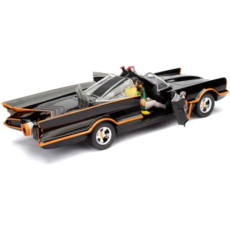 Jada Batman 1966 Classic Batmobile 1:24, detailgetreues Modellfahrzeug ...