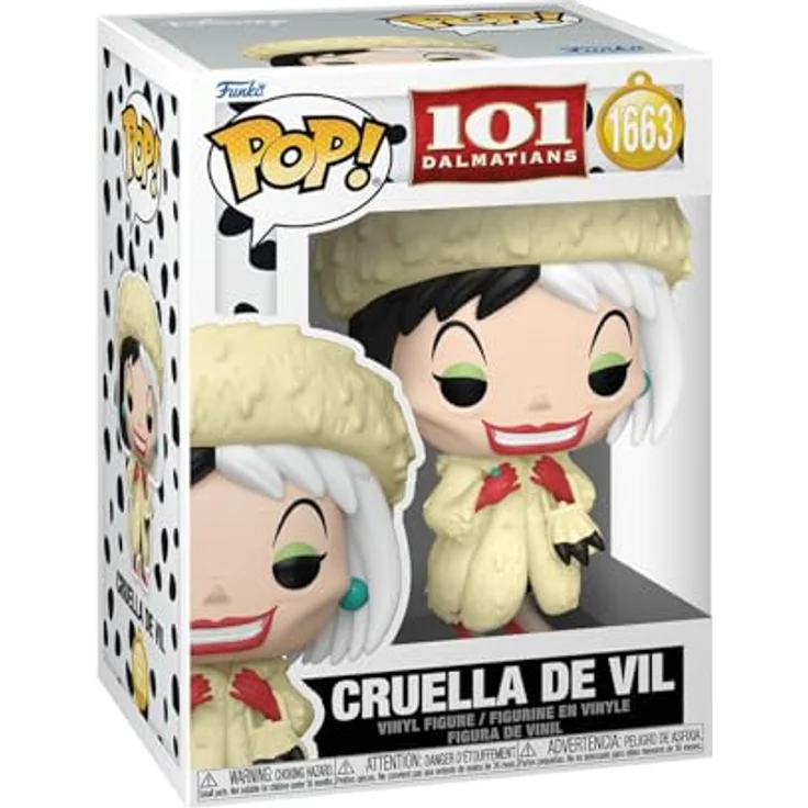 Funko Pop! Disney: 101 Dalmatians - Cruella De Vil mit Chase - Vinyl ...