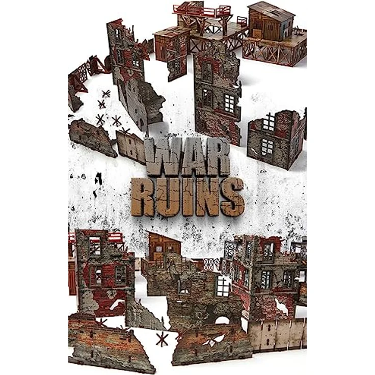 e-Raptor Constructions Set - War Ruins, Zubehör für Miniaturenspiele ...