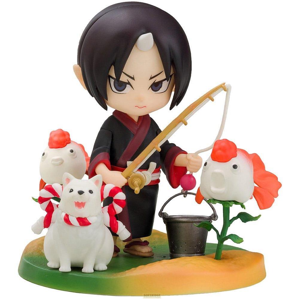 Proof Hozuki no Reitetsu Hakotoniwa PVC Statue, Hozuki & Shiro, 11 cm ...