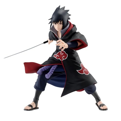Banpresto Sasuke Uchiha Akatsuki Statue, 15 cm Sammelfigur: Tests ...