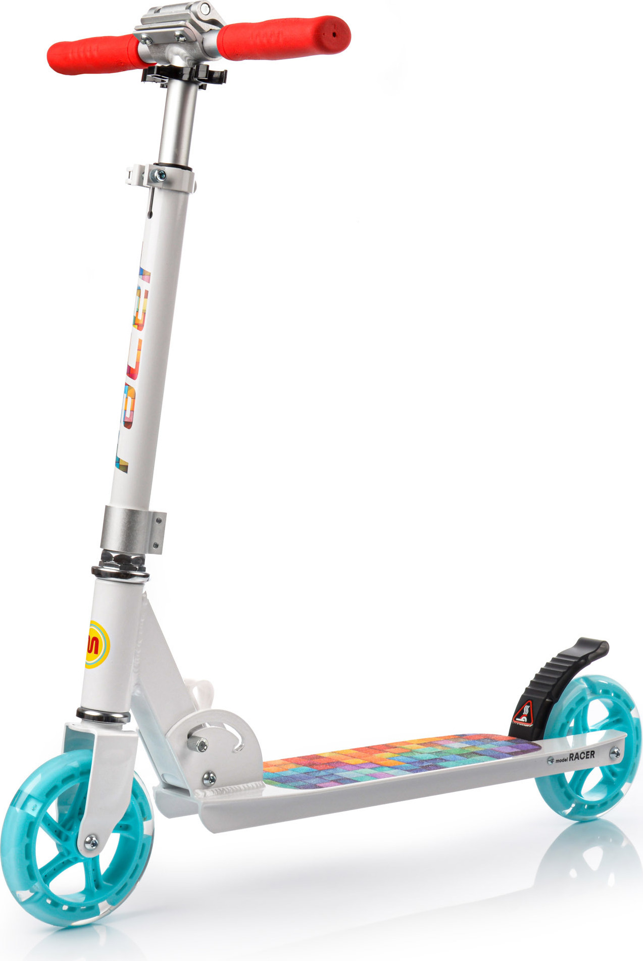 Meteor Racer Cube, Klapp-Roller aus Aluminium für Kinder, leicht und ...