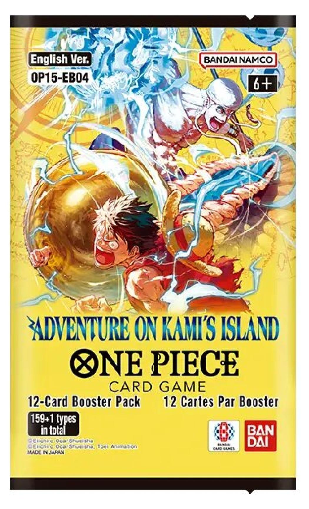 Bandai One Piece Card Game OP-15 Abenteuer auf Kamis Insel Booster-Pack ...