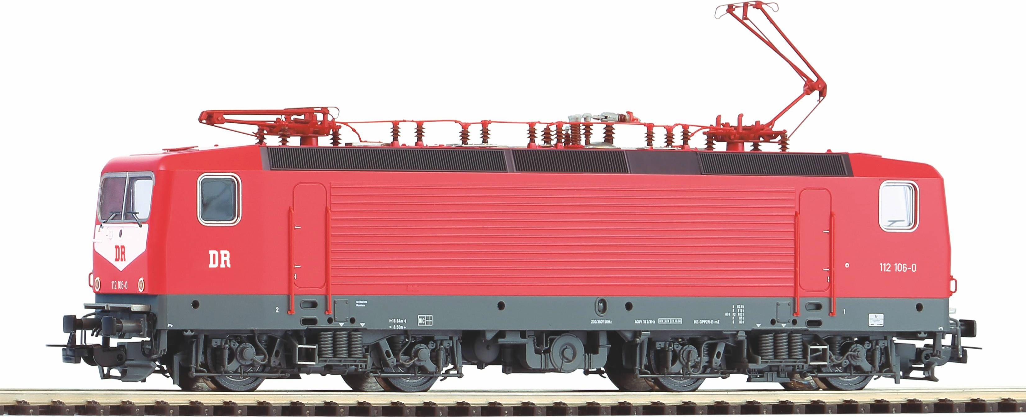 Piko E-Lok BR 112 DR V DC (H0), Modelleisenbahn von Piko: Tests, Infos ...