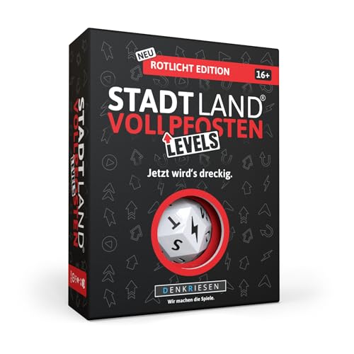 DENKRIESEN Stadt Land Vollpfosten® Levels – Rotlicht Edition | Ab 16 ...