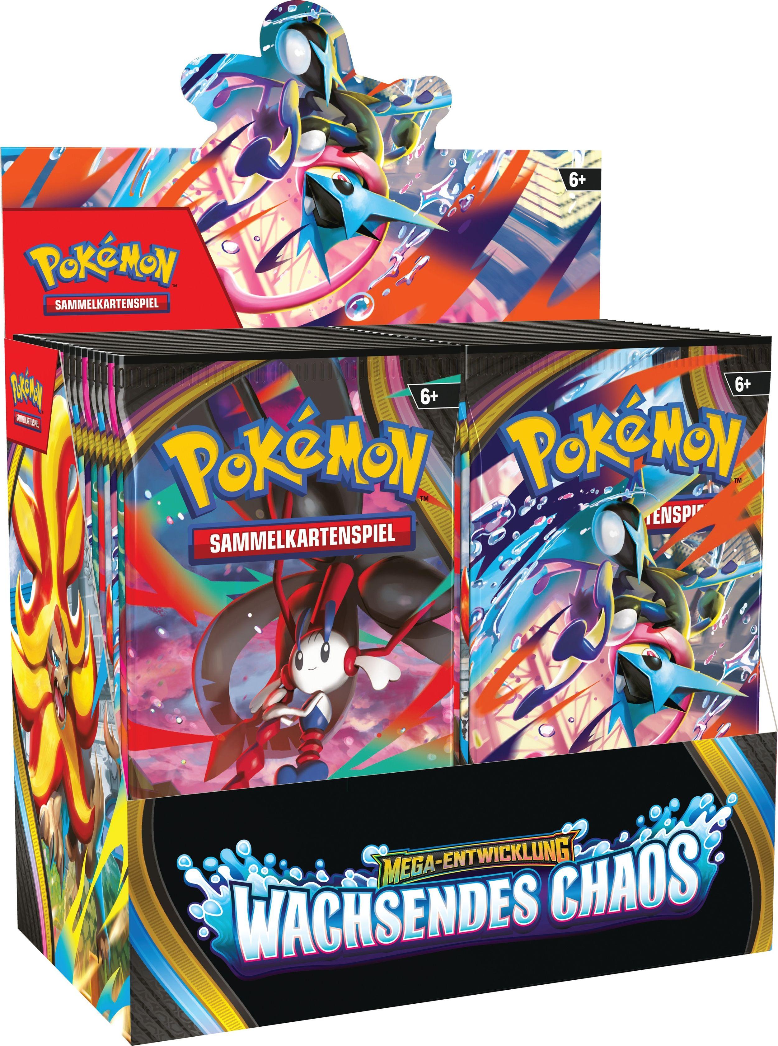 The Pokemon Company Pokemon Wachsendes Chaos Booster Display ME04, 36 ...