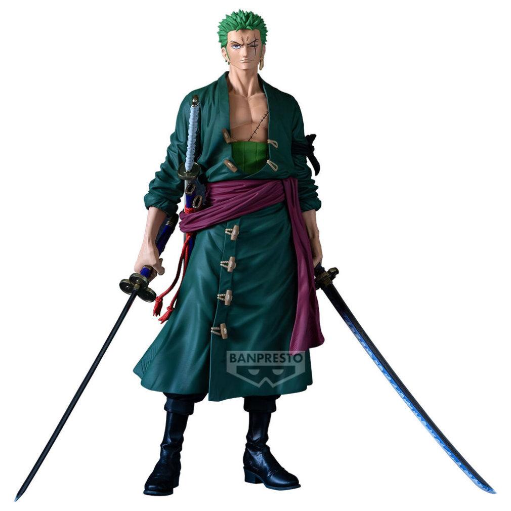 Banpresto One Piece Premium PVC Statue Roronoa Zoro, 30 cm, limitierte ...