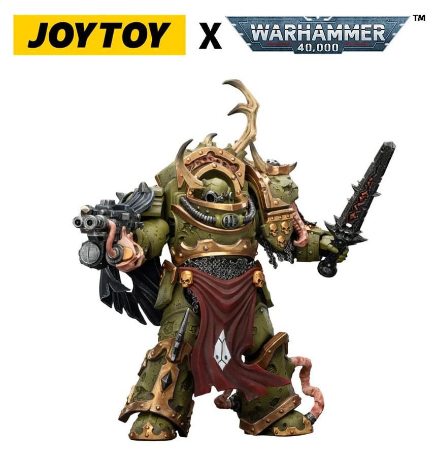 Joy Toy Warhammer 40,000 Death Guard Blightlord Terminator 3, 14 cm ...