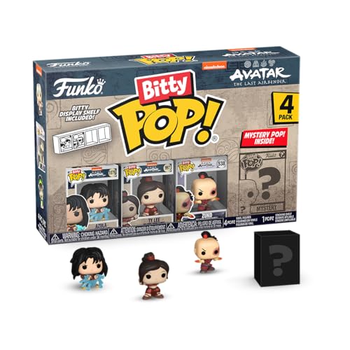 Funko Avatar: TLA - Azula 4PK - Sammlerstück mit Lightning, Ty Lee ...