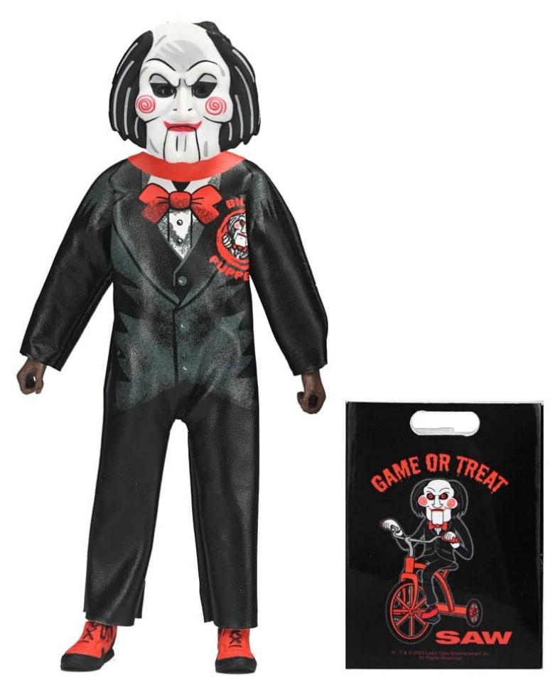 NECA Saw Ben Cooper Actionfigur, Costume Series 9 Billy the Puppet, 15 ...