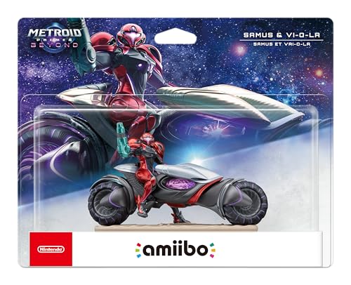 Nintendo Switch Samus & Vi-O-La Figur, Actionfigur im Vi-O-La-Anzug aus ...