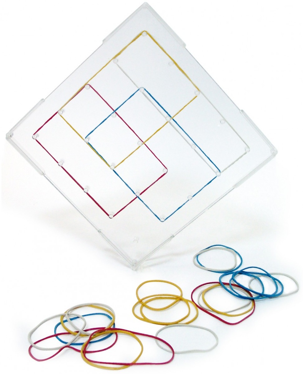 Wissner 081600.000 - Geobrett quadratisch transparent 15 x 15 cm ...