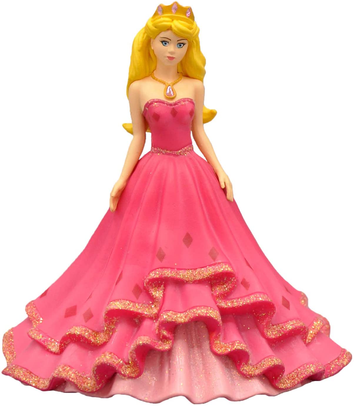 Prinzessin Sabia mit Glitzersteinen, Spielfigur mit Details von Hand ...