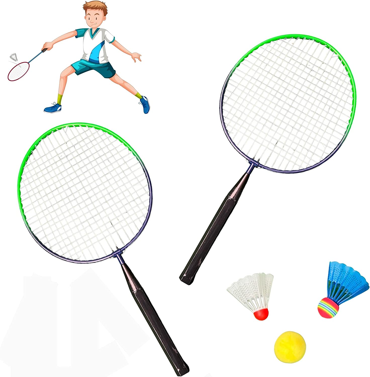 Mini Badminton Set: Rackets, Shuttlecocks & Prices - Archysport