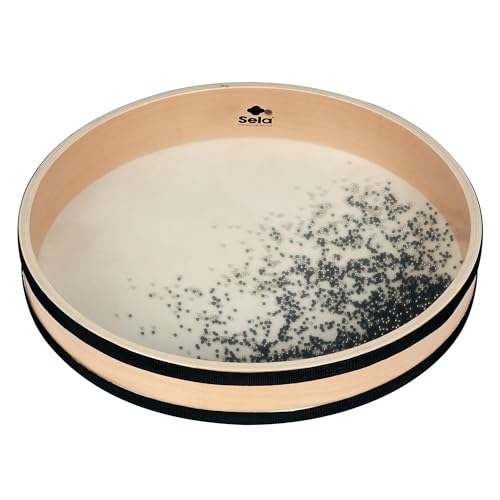 Sela 16" Ocean Drum, Percussion Instrument aus Buchenholz mit ...