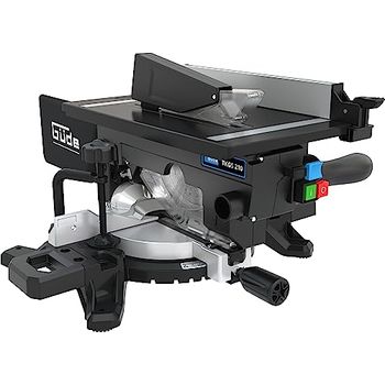 Güde Tisch- & Kappsäge TKGS 210 (2 in 1, Kapp- und Gehrungssäge & Tischkreissäge, 1500 Watt, 210 ...