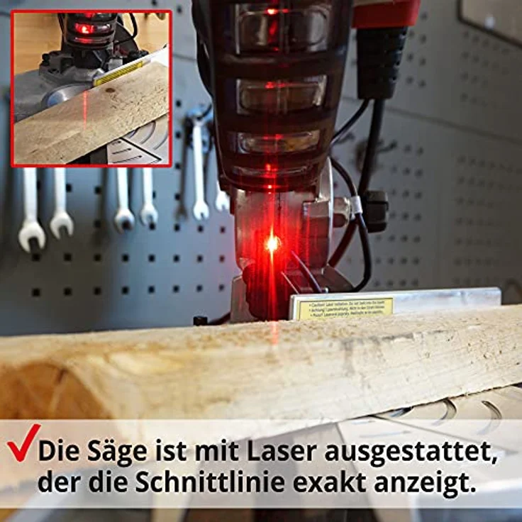 Kappsage Mit Laser