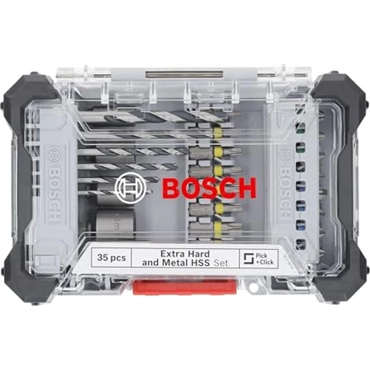Bosch 35x Extra Hard Schrauberbit- und Metal HSS Bohrer-Set, 35-tlg ...