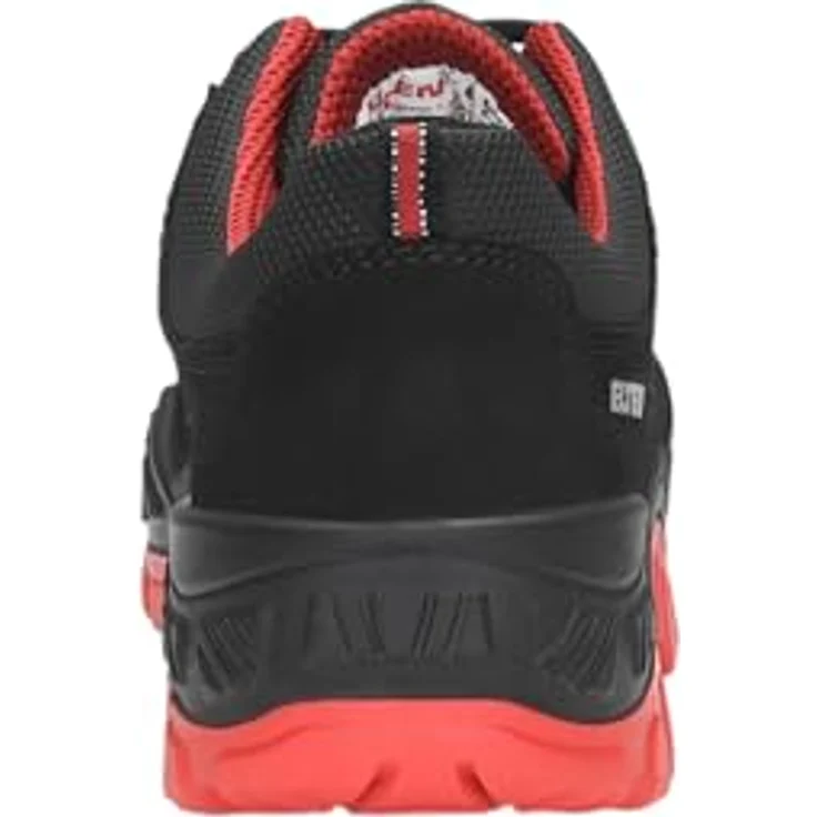 Elten Sicherheitshalbschuh QUENTIN black-red Low ESD S3S, Stahlkappe ...