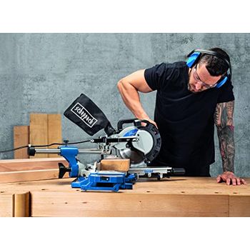 Scheppach Zug-, Kapp- und Gehrungssäge HM2000 SE Kreissäge Tischsäge ...