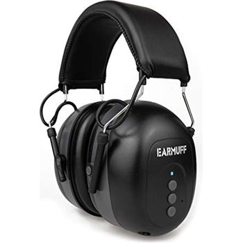 EARMUFF Gehörschutz mit Bluetooth & AUX in schwarz 31dB Dämmung | Musik ...