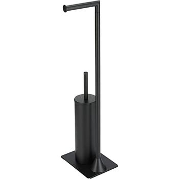 WENKO Stand WC-Garnitur Hella, Ständer für Toilettenpapier ...