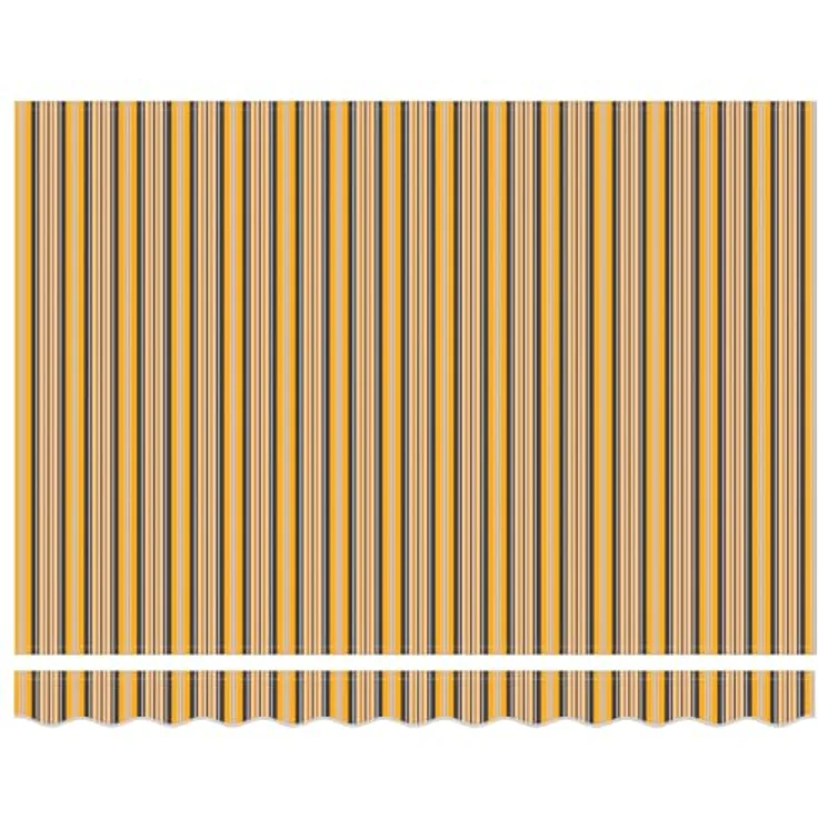 vidaXL Einziehbare Markise, automatisch, gestreift, 350 x 250 cm, UV ...