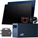 SUNNIVA® 1000W Balkonkraftwerk BIFAZIAL FULLBLACK, Mini-PV-Anlage mit ...