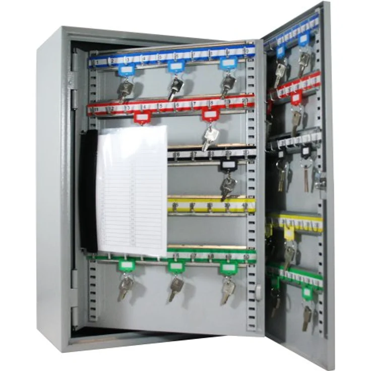 HMF 135300-07 Schlüsselschrank mit 300 Haken, 55 x 38 x 20,5 cm ...