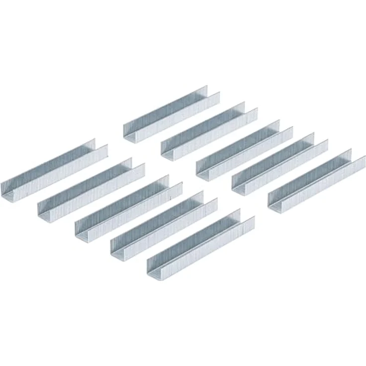 BGS TECHNIC Klammern Typ 53, 10 x 11,4 mm, 1000 Stück für Hand-Tacker ...