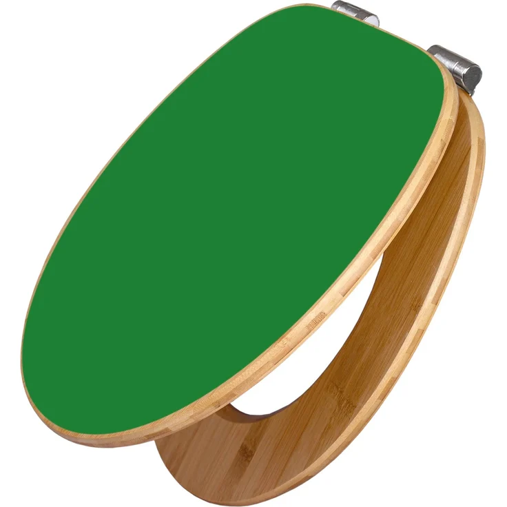 Banjado Bambus Holz WC-Sitz mit Absenkautomatik, Klodeckel Soft Close ...