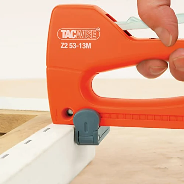 Tacwise 1218 Z2 53-13M, Ganzmetall Handtacker mit 300 Heftklammern ...
