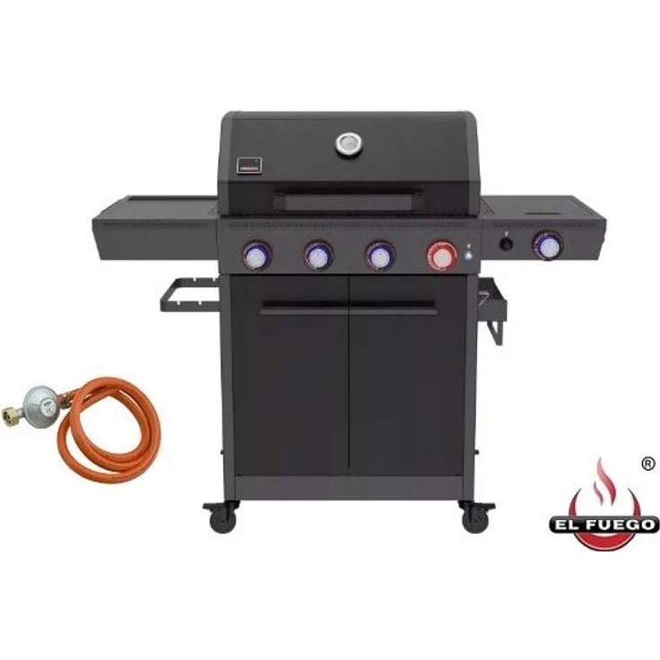 El Fuego Gasgrill "Key West" 4+1 mit Turbozone AY5602, 4 kW ...