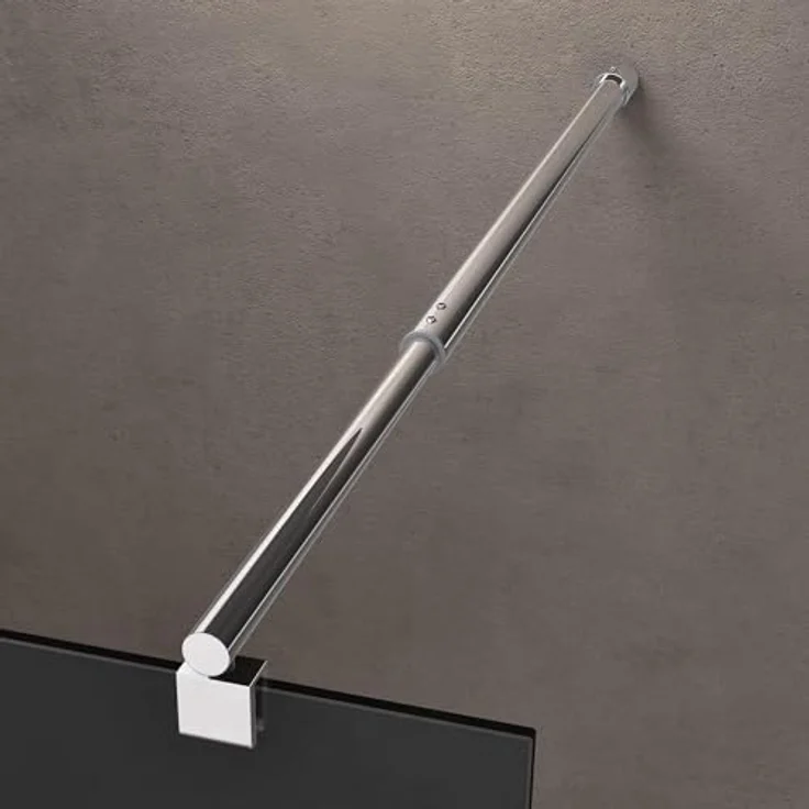 doporro Walk-in-Dusche Duschwand Bremen1VG, 100 cm ...