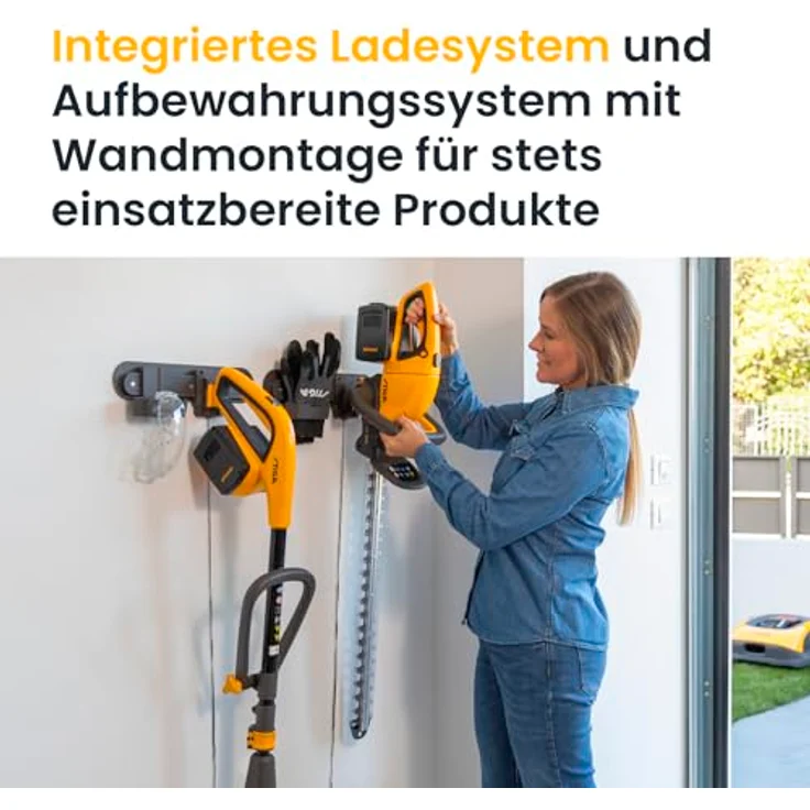 STIGA HT 300e Kit Akku-Heckenschere, 54 cm Klinge, 2 x 20V ePower Akkus ...