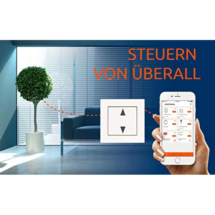REV Link2Home WLAN Rollladenschalter, App- und Sprachsteuerung ...