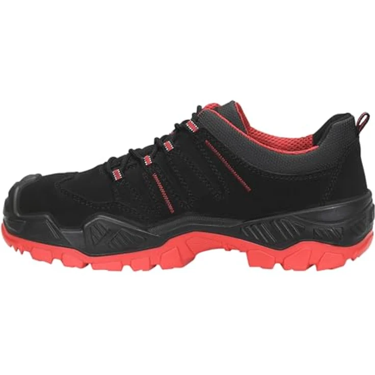 Elten Sicherheitshalbschuh QUENTIN black-red Low ESD S3S, Stahlkappe ...