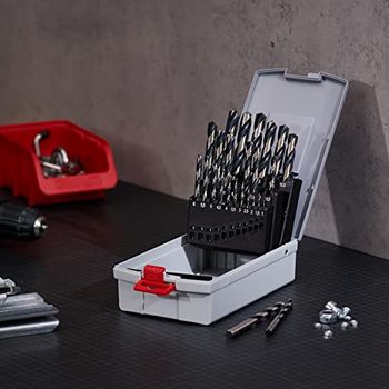 Bosch 2608577352 Professional 25tlg. HSS Spiralbohrer PointTeQ Set ...