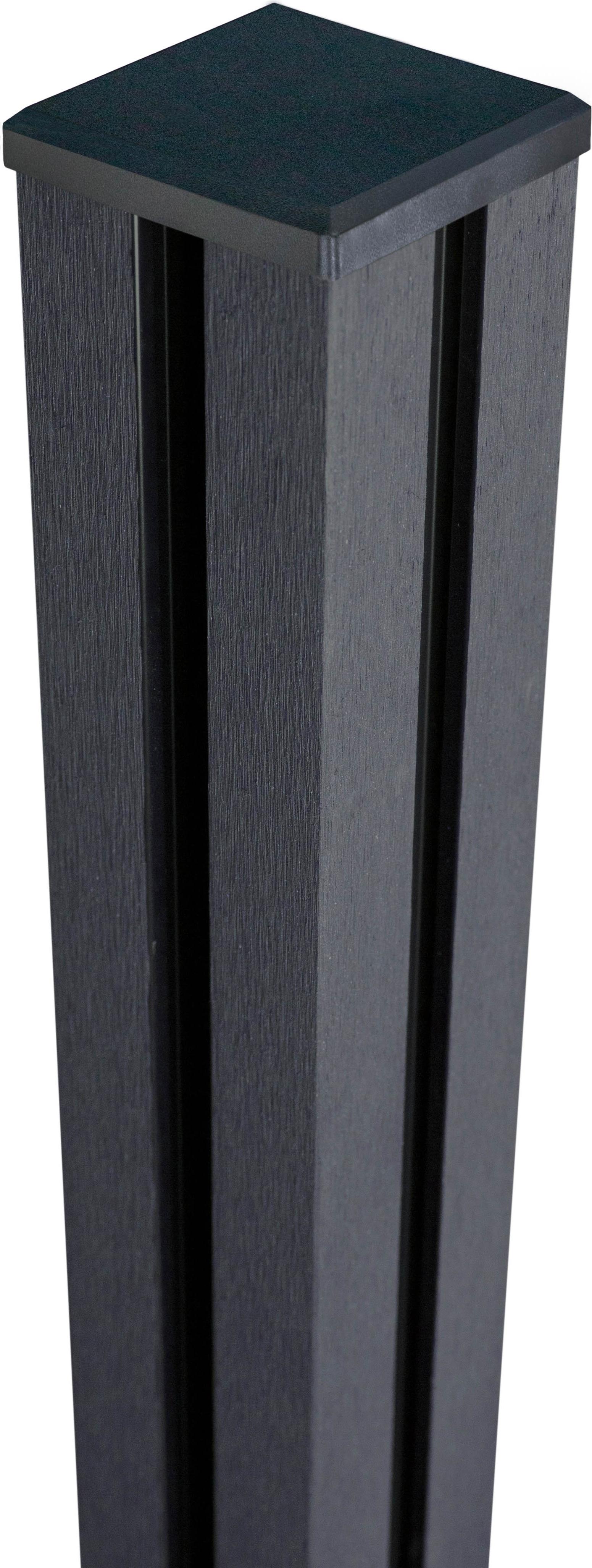 GROEN & JANSSEN GroJa BPC-Steckzaunpfosten 10x10 mm, inkl. Kappe ...