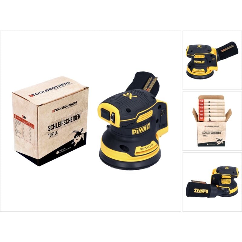 DeWalt DCW 210 N, Akku Exzenterschleifer 18 V 125 mm Brushless, mit ...