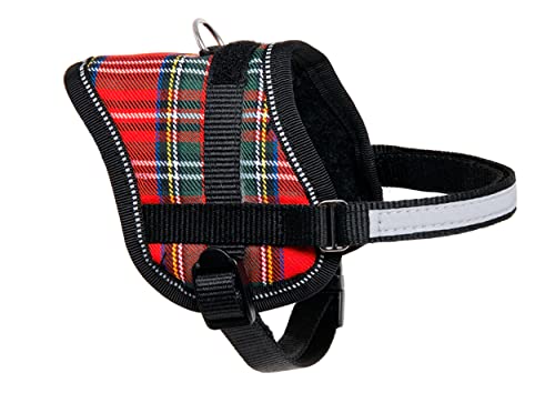 Karlie Teeny Weeny Geschirr XS, rot-weiss, verstellbar mit ...