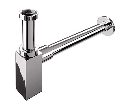 'aquaSu® Design Siphon Square | Flaschensiphon in 1 1/4 x 32 mm ...