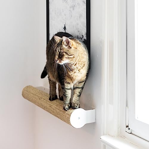 Lucybalu® Catwalk Katzen Kratzstamm Für Die Wand Kratzbaum Zur