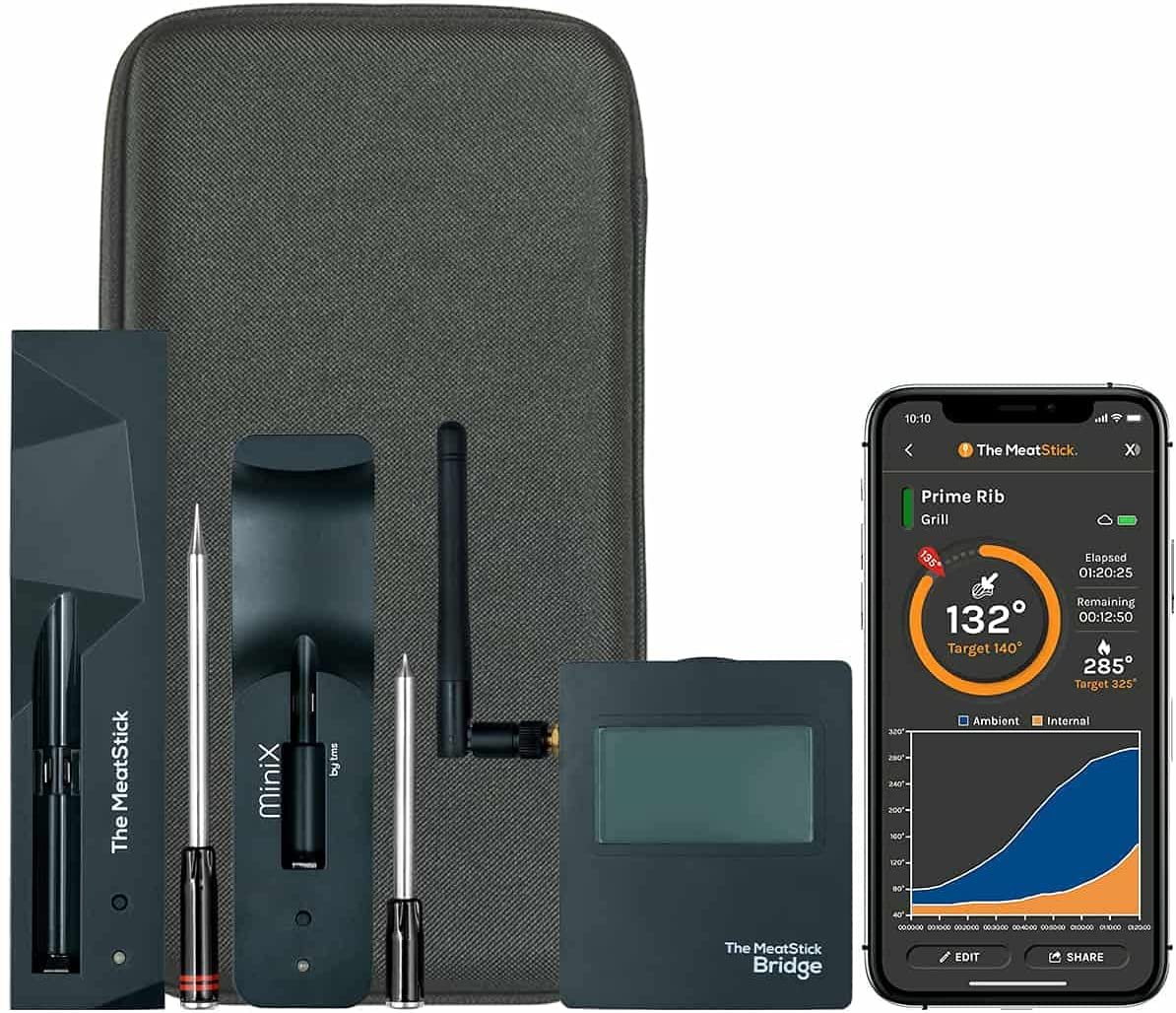 The MeatStick & MeatStick Mini X - WiFi Combo SET 8 mit Ladegerät ...