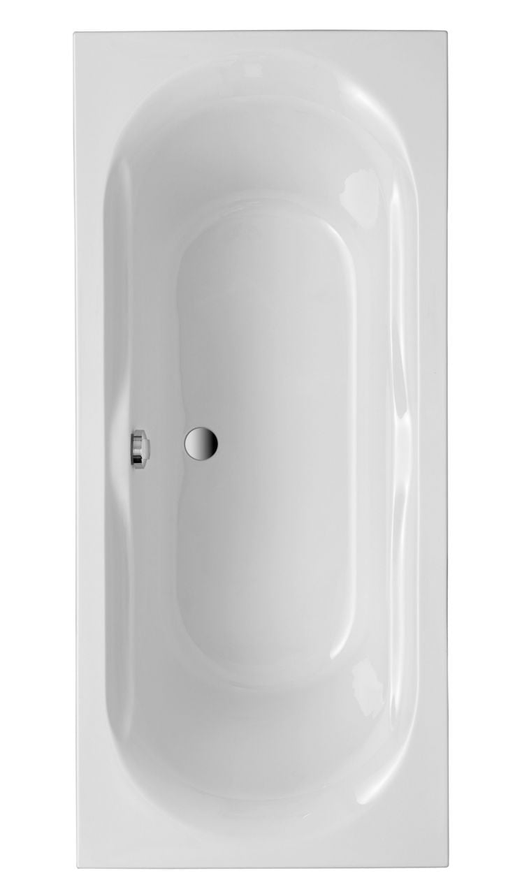 Ottofond Badewanne Madera 180 x 80 cm, weiß - Sanitäracryl, 180 L ...