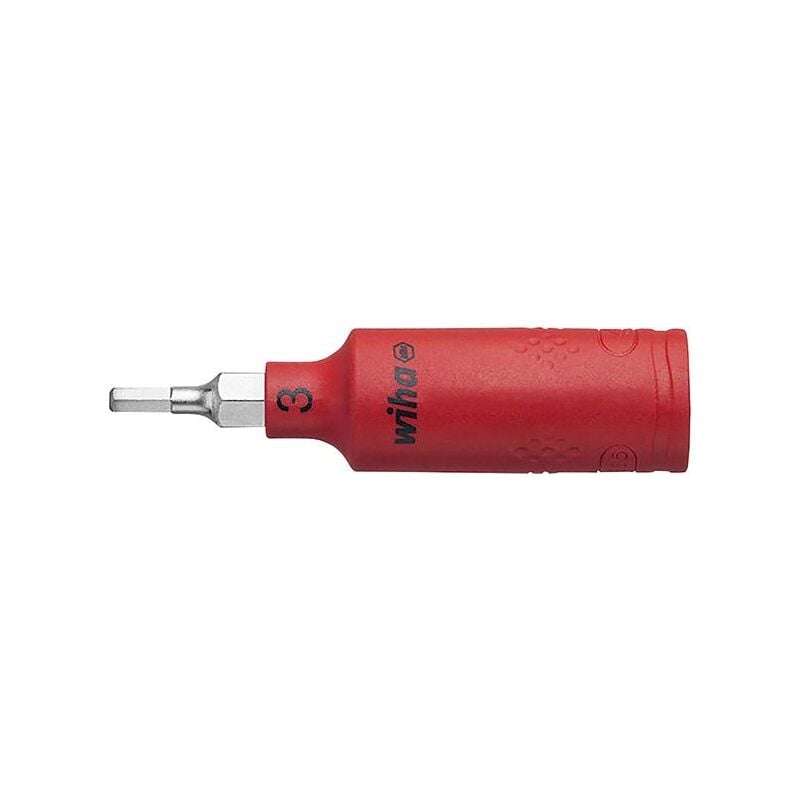 Wiha Schraubendrehereinsatz 1/4" Innen-6kt, VDE-isoliert bis 1000 V AC ...